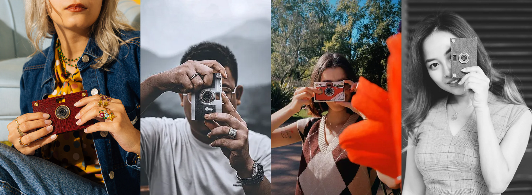 Paper Shoot - Digital Point & Shoot Camera with Interchangeable Cases